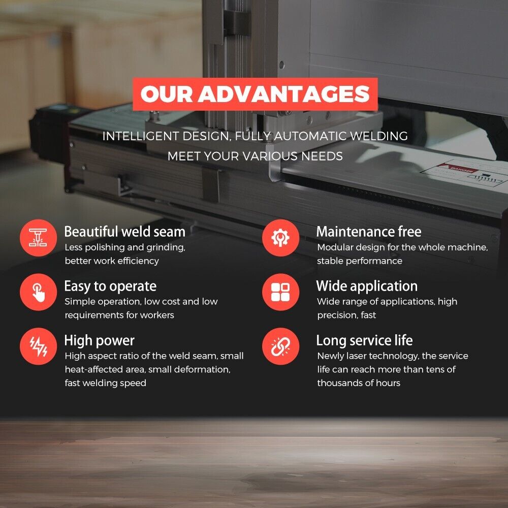 Platform 4 Axis Automatic Laser Welding Machine 1000W 1500W 2000W JPT Raycus